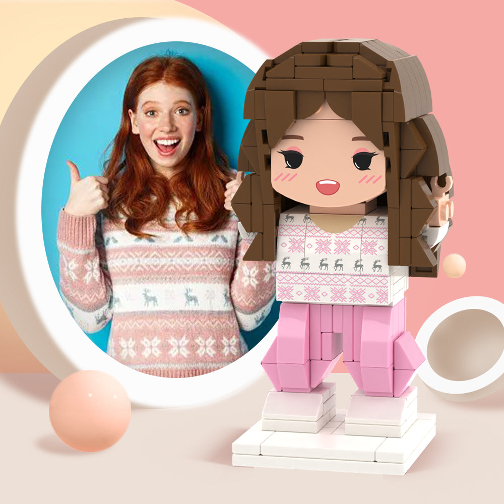 Custom Mini Brick Figure – 1 Person