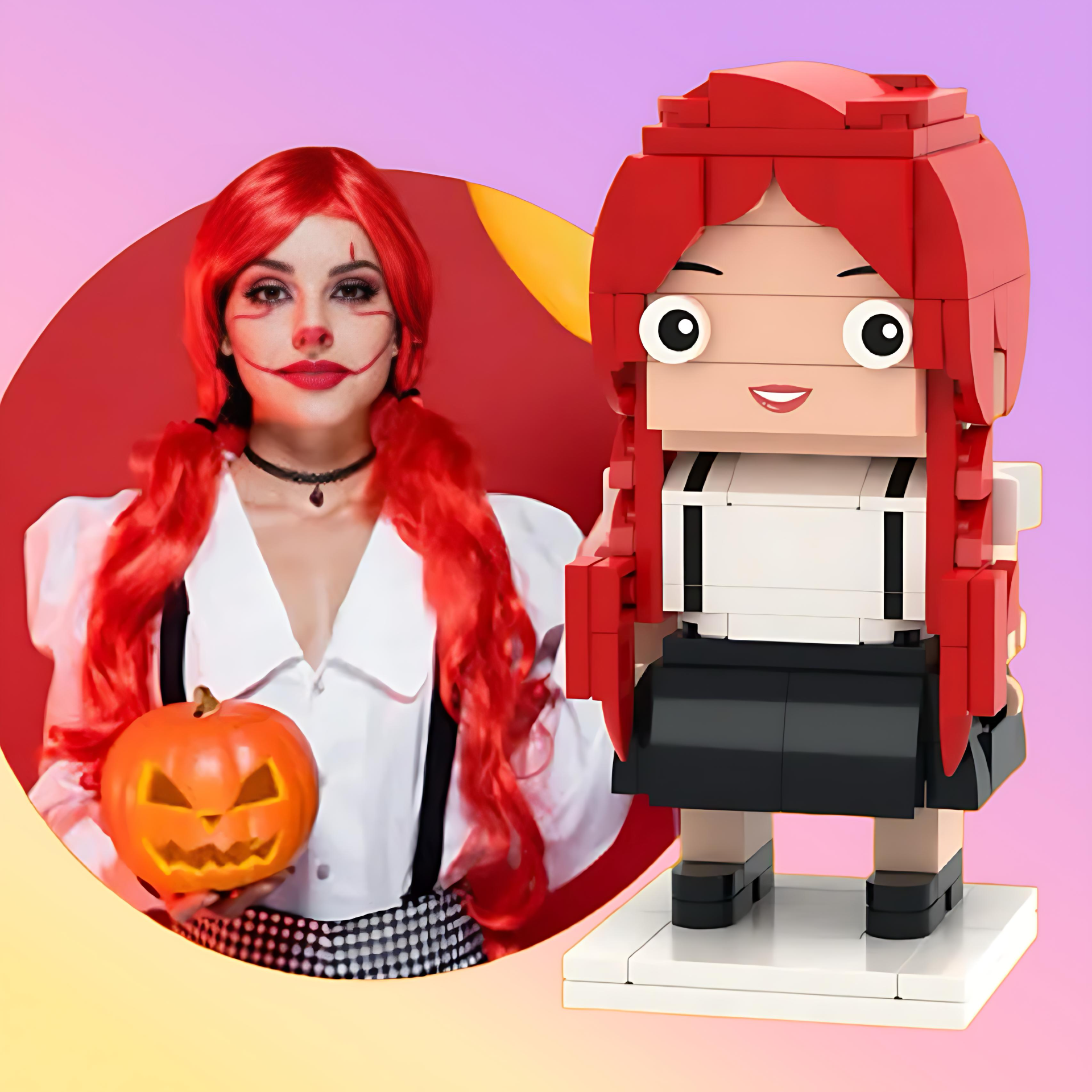 Custom Brick Figures & Gifts from Photo | Mini Brick Custom