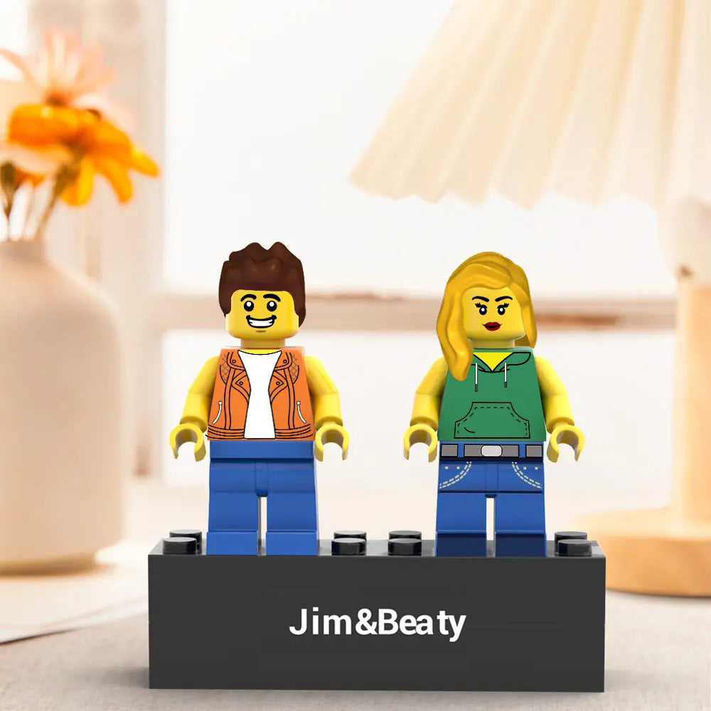 Mini Brick Figures – Personalized Character Figures - Mini Brick Custom