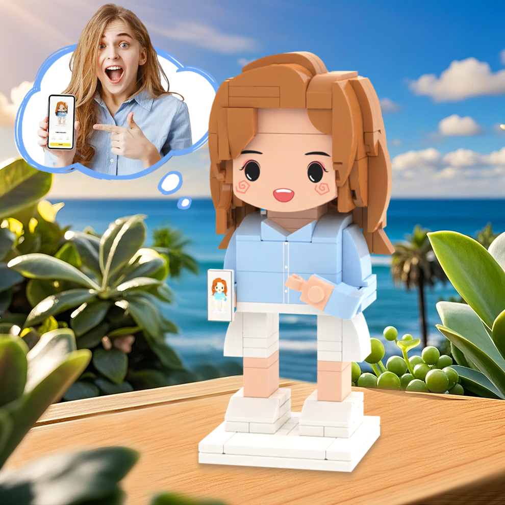 Family Gift 1-4 People | Custom Brick Figures | Birthday Anniversary ...