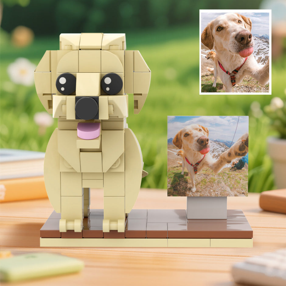 Custom Pet Gifts – Personalized Dog & Cat Figures - Mini Brick Custom